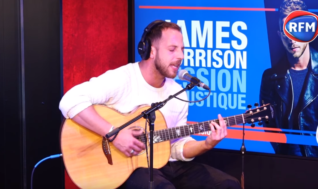 Découvrez la session acoustique de James Morrison