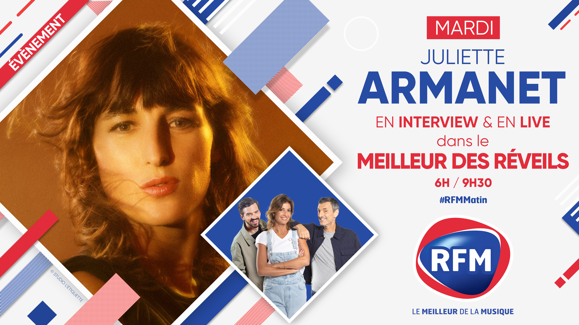 Juliette Armanet est l'invitée du Meilleur des Réveils mardi 7 mars