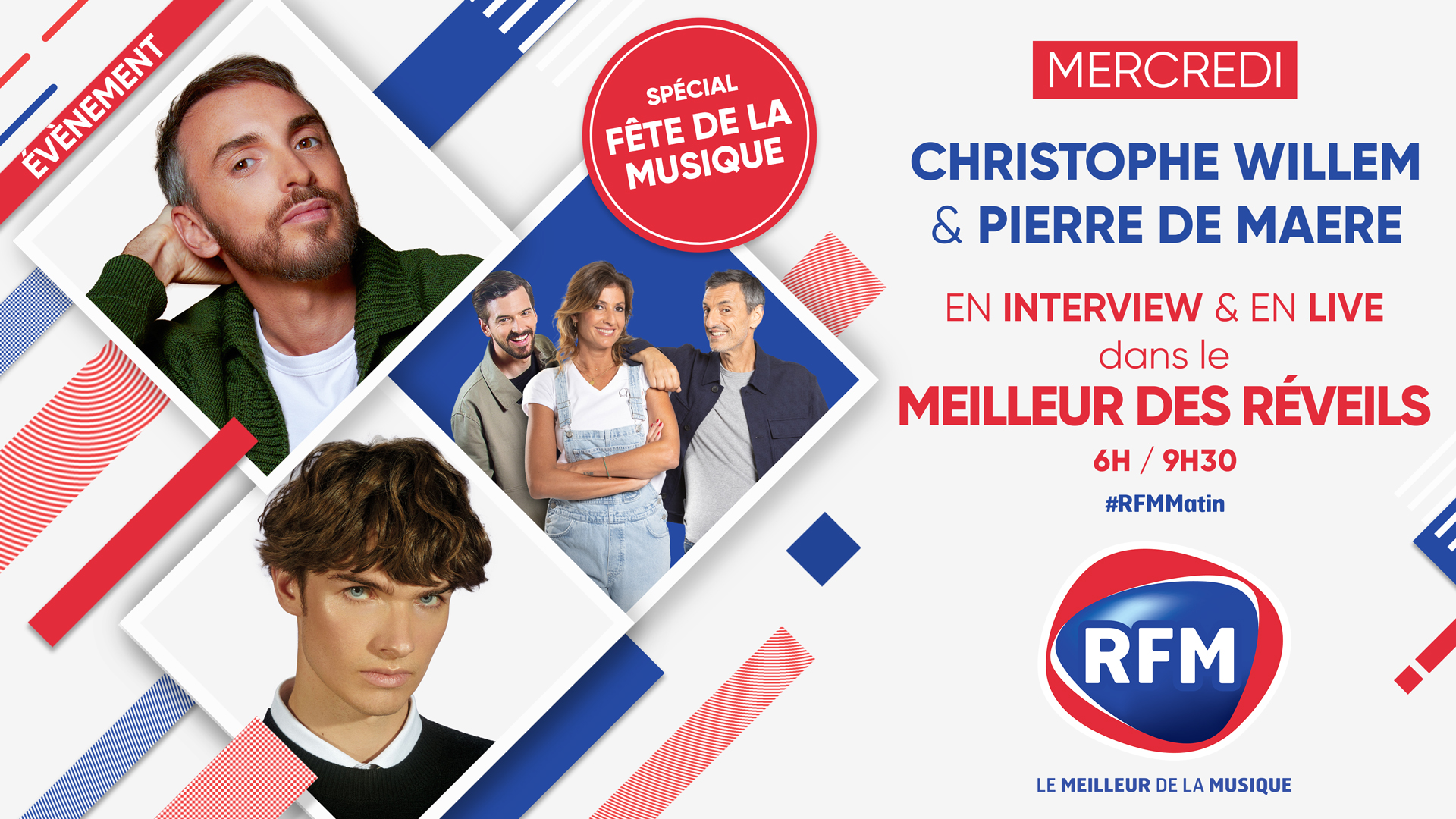 Mercredi 21 juin le Meilleur des Réveils fête la musique avec ...