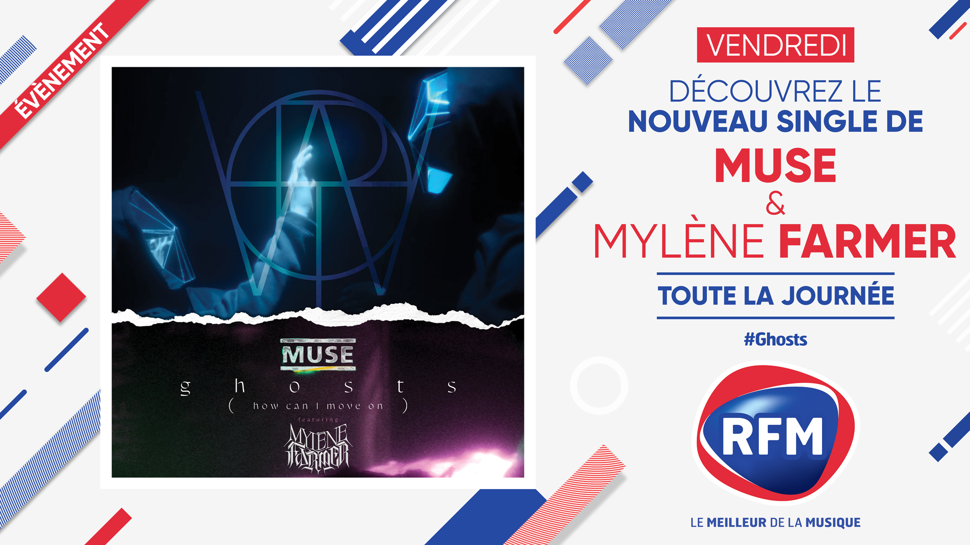 Vendredi 9 décembre : découvrez le nouveau single de Mylène Farmer & Muse "Ghosts" toute la ...