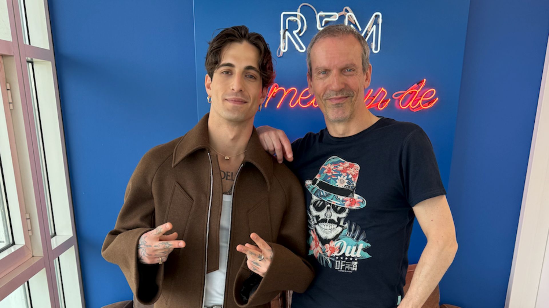 Damiano David en interview : "Quand j'étais enfant, j'étais déjà très ambitieux"