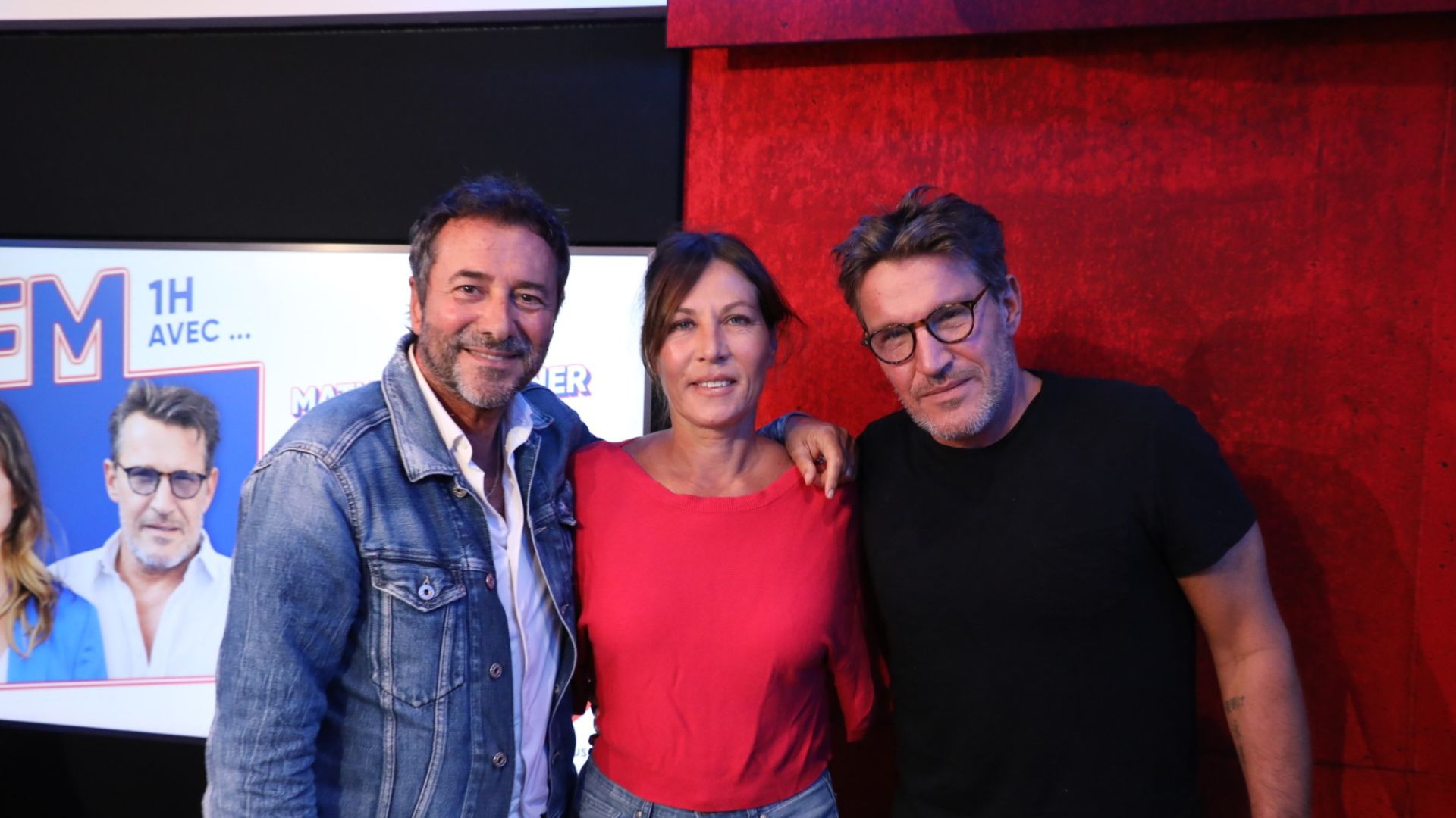 Découvrez l'interview de Mathilde Seigner et de Benjamin Castaldi au micro de Bernard Montiel