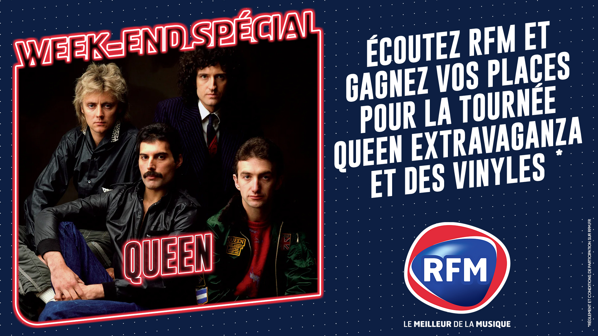 QUEEN : WEEK-END SPECIAL sur RFM, gagnez vos places pour la tournée ...