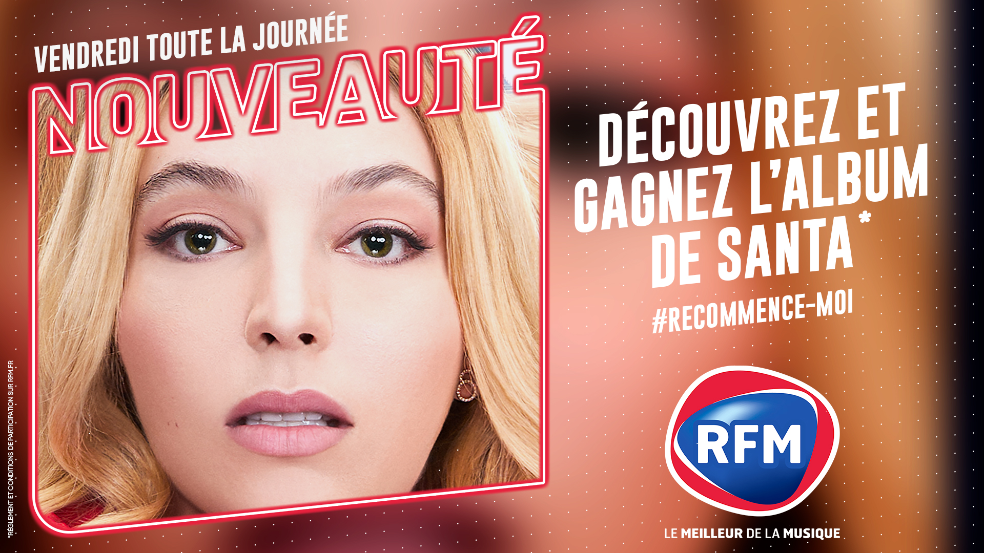 Santa : RFM vous offre son nouvel album "Recommence-moi" vendredi toute ...