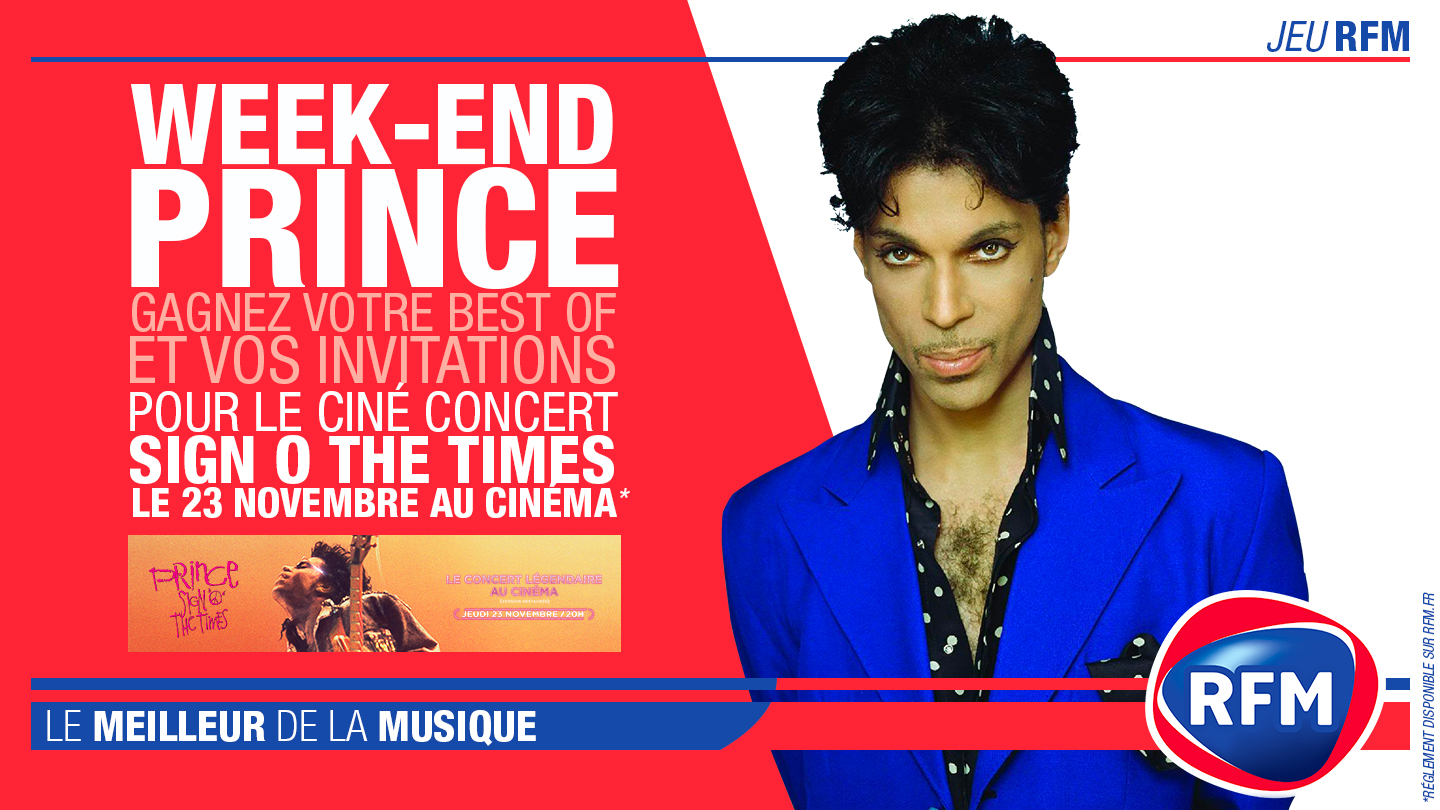 Weekend Spécial Prince : Gagnez son «Very best of» et vos invitations ...
