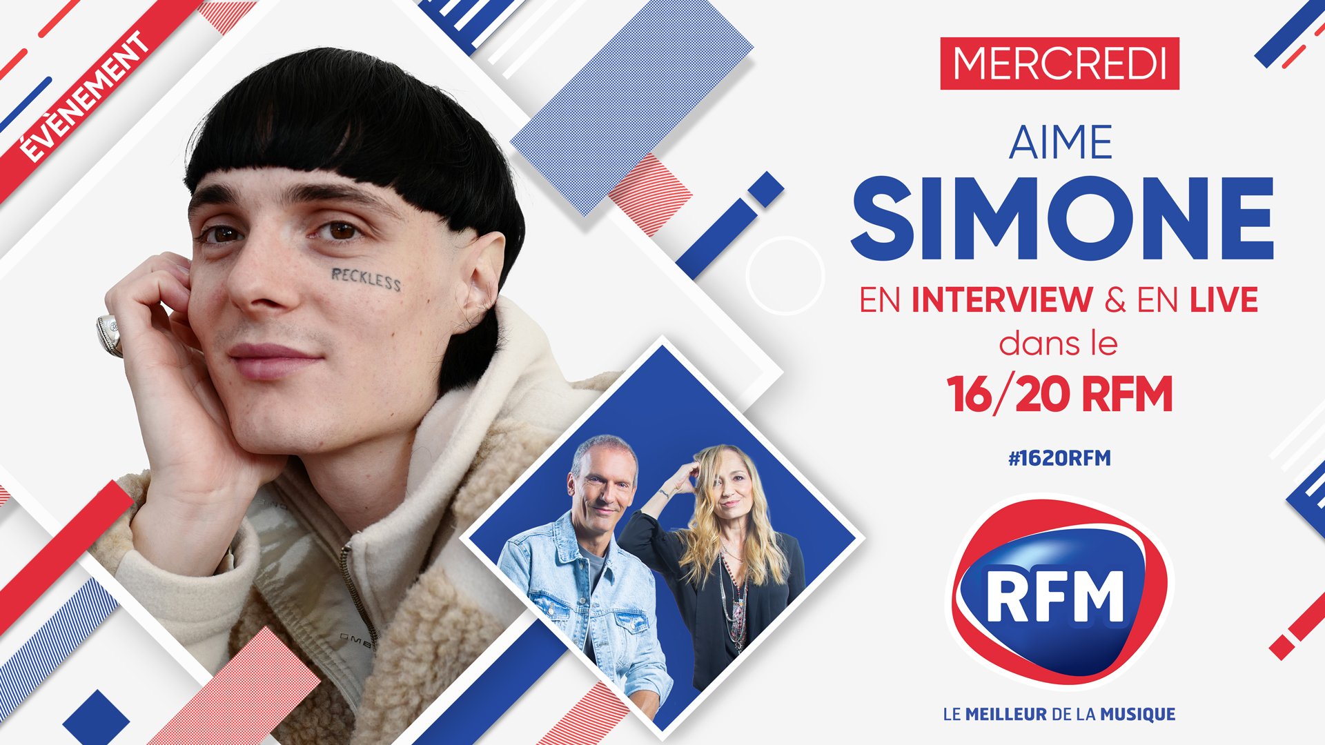 Aimé Simone invité du 16/20 mercredi 17 mai