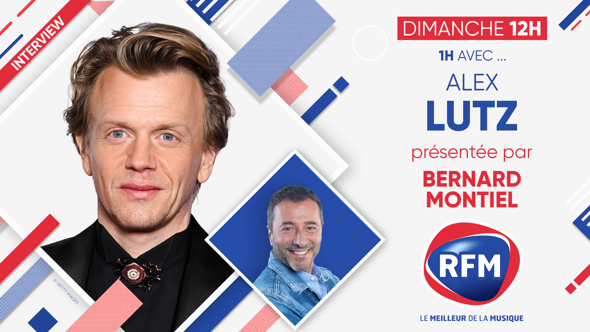 Alex Lutz est l'invité de Bernard Montiel dimanche 11 juin sur RFM