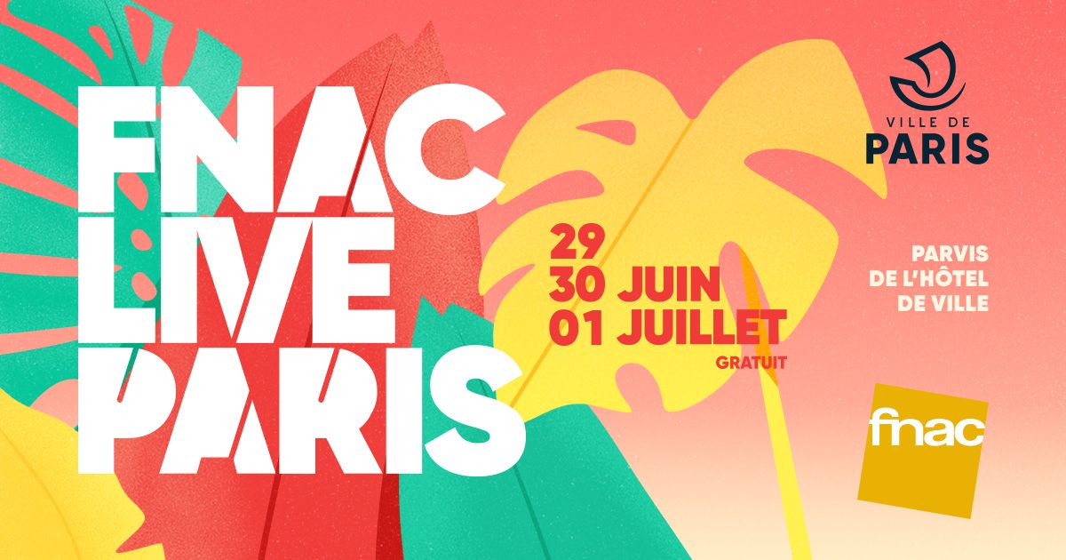 Fnac Live Paris: découvrez les nouveaux noms de la programmation
