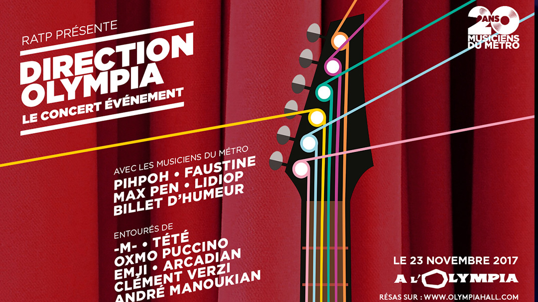 La RATP fête les 20 ans des «Musiciens du métro» à l'Olympia