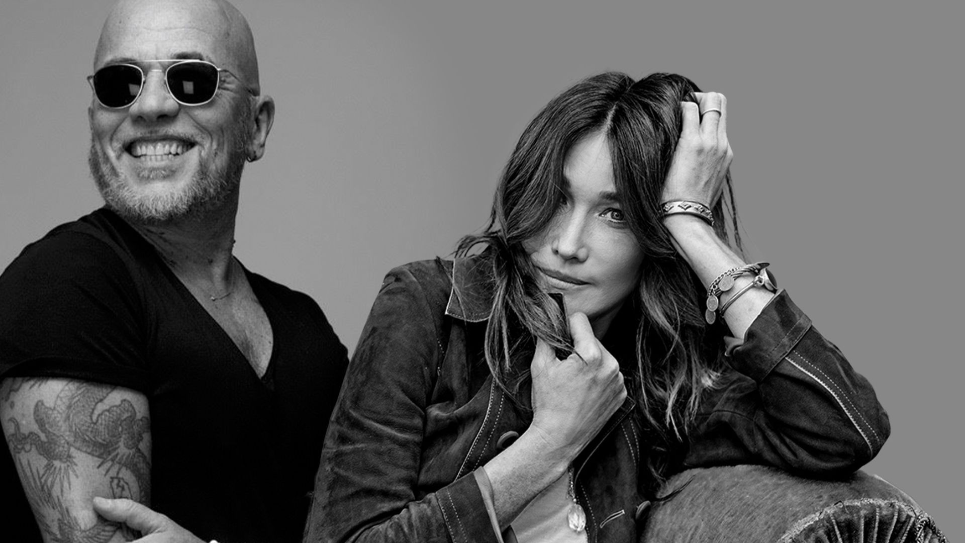 Pascal Obispo et Carla Bruni retrouvent leur "âme d'enfant"