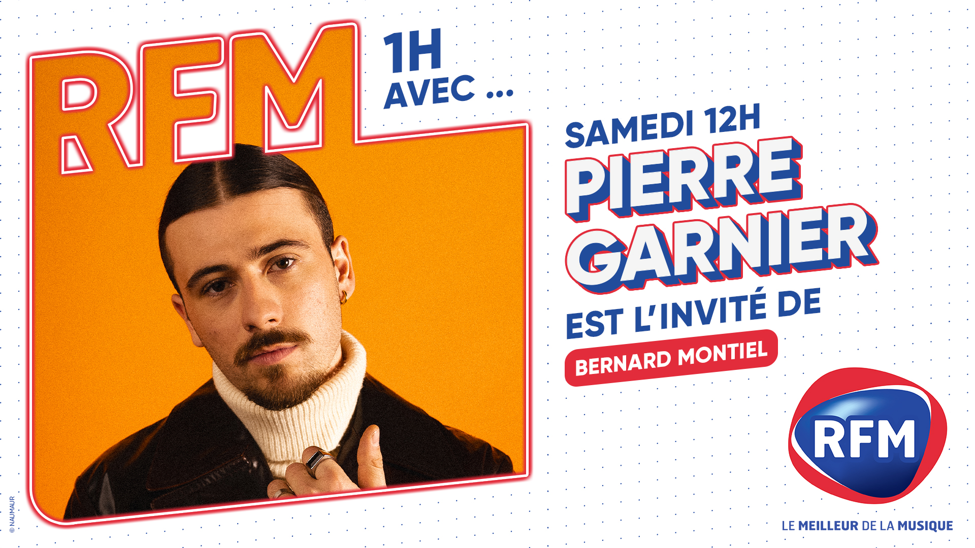 Pierre Garnier en interview avec Bernard Montiel le 30/11 sur RFM