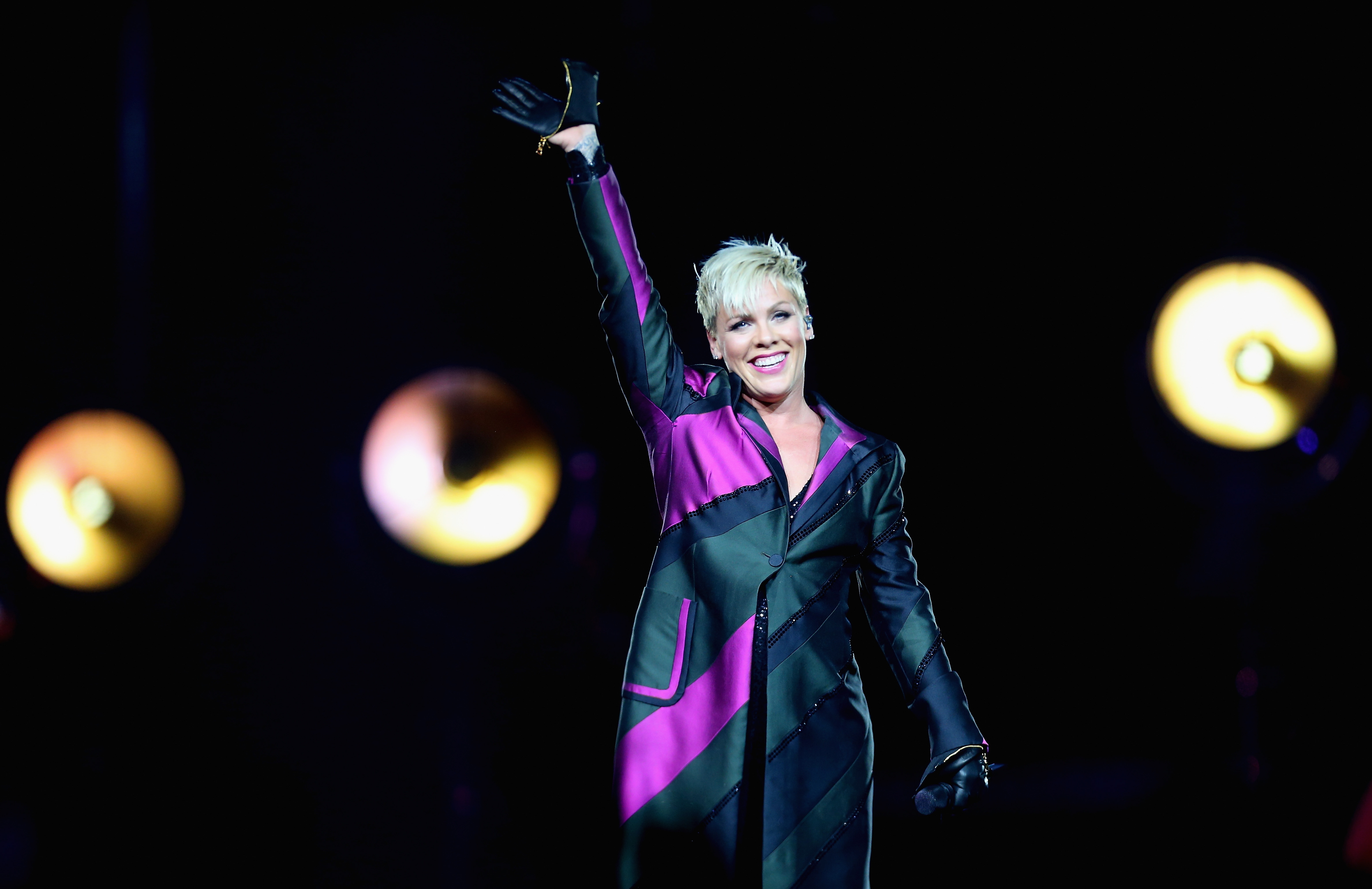 Pink a donné un concert surprise