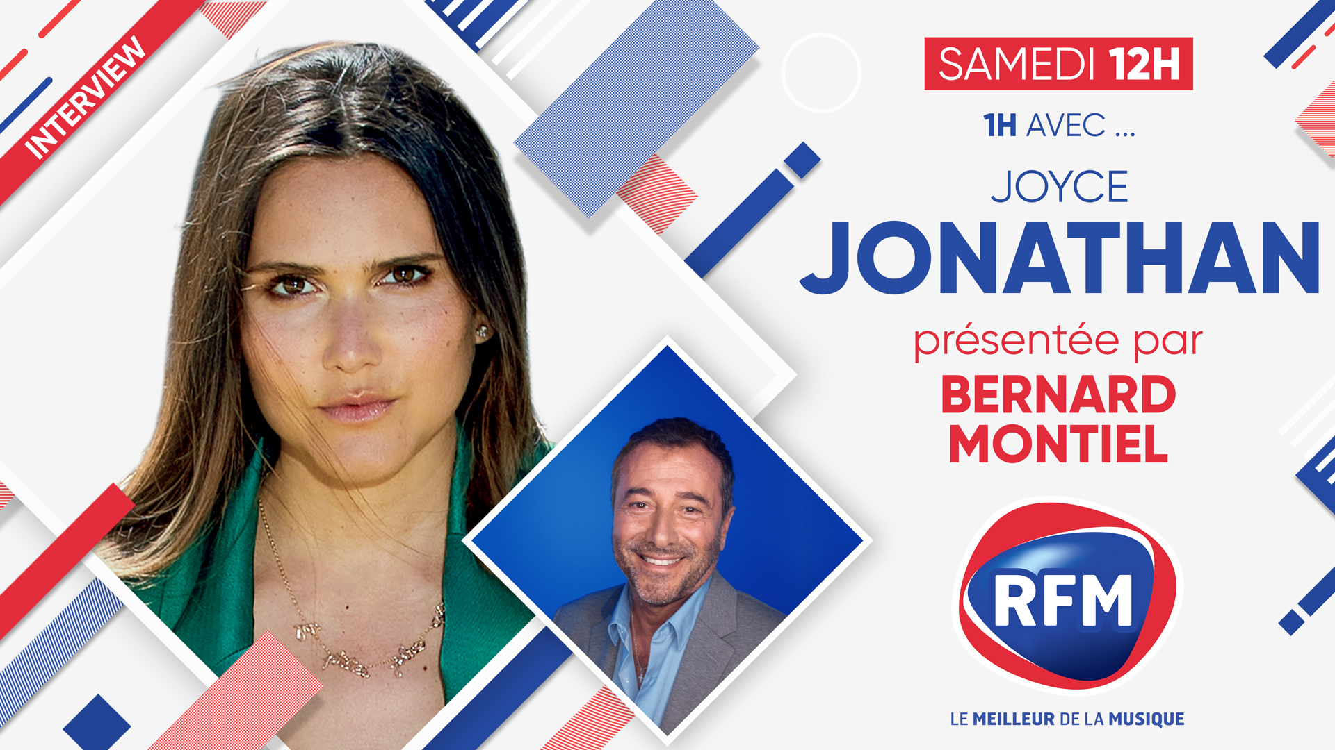 Samedi 19 mars : Joyce Jonathan est l'invitée de Bernard Montiel