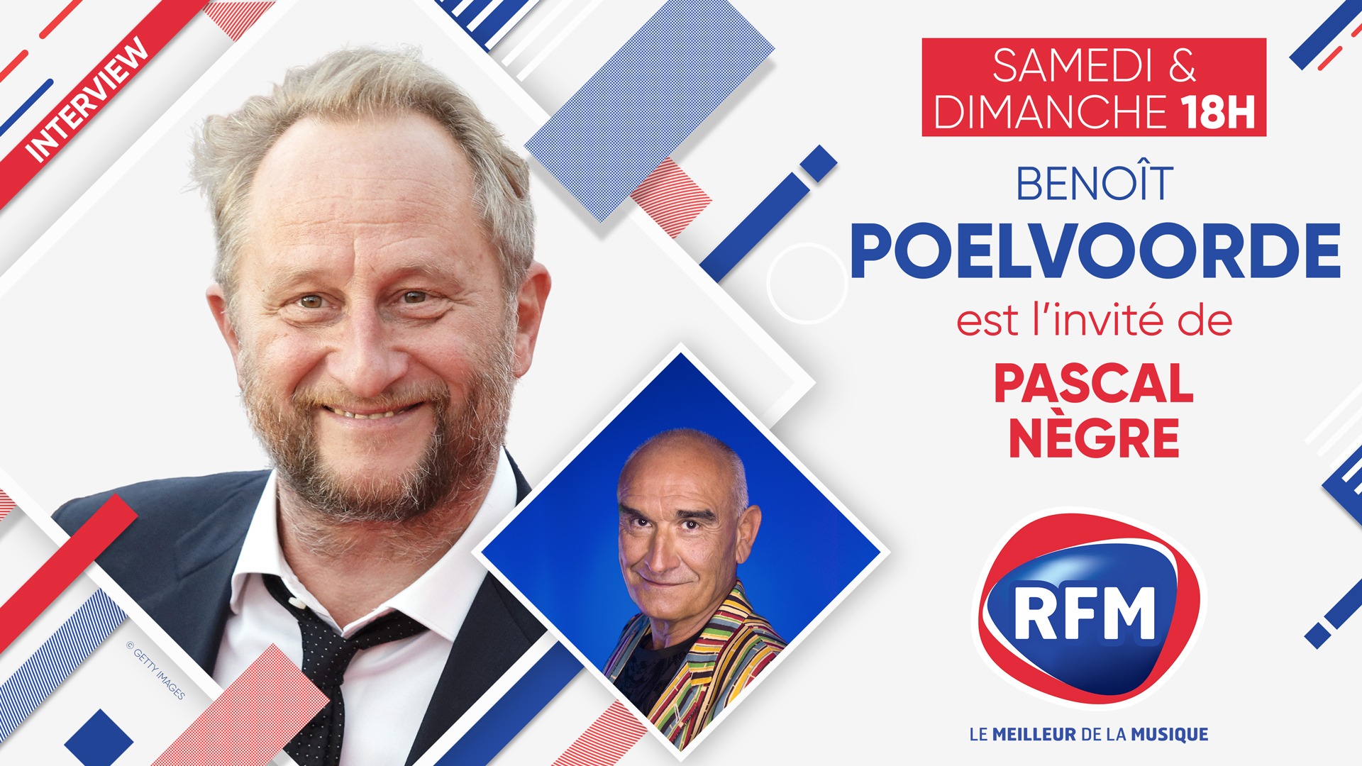 Samedi 2 et dimanche 3 avril: Benoît Poelvoorde est l'invité de Pascal ...