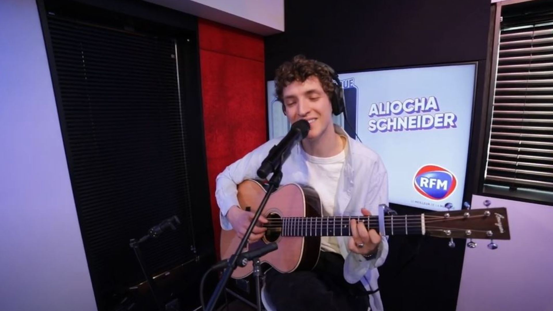 Aliocha Schneider en live pour "Ensemble et "Le Sud"