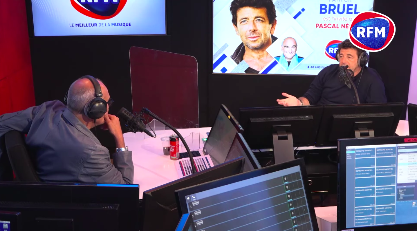 Découvrez l'interview de Patrick Bruel au micro de Pascal Nègre